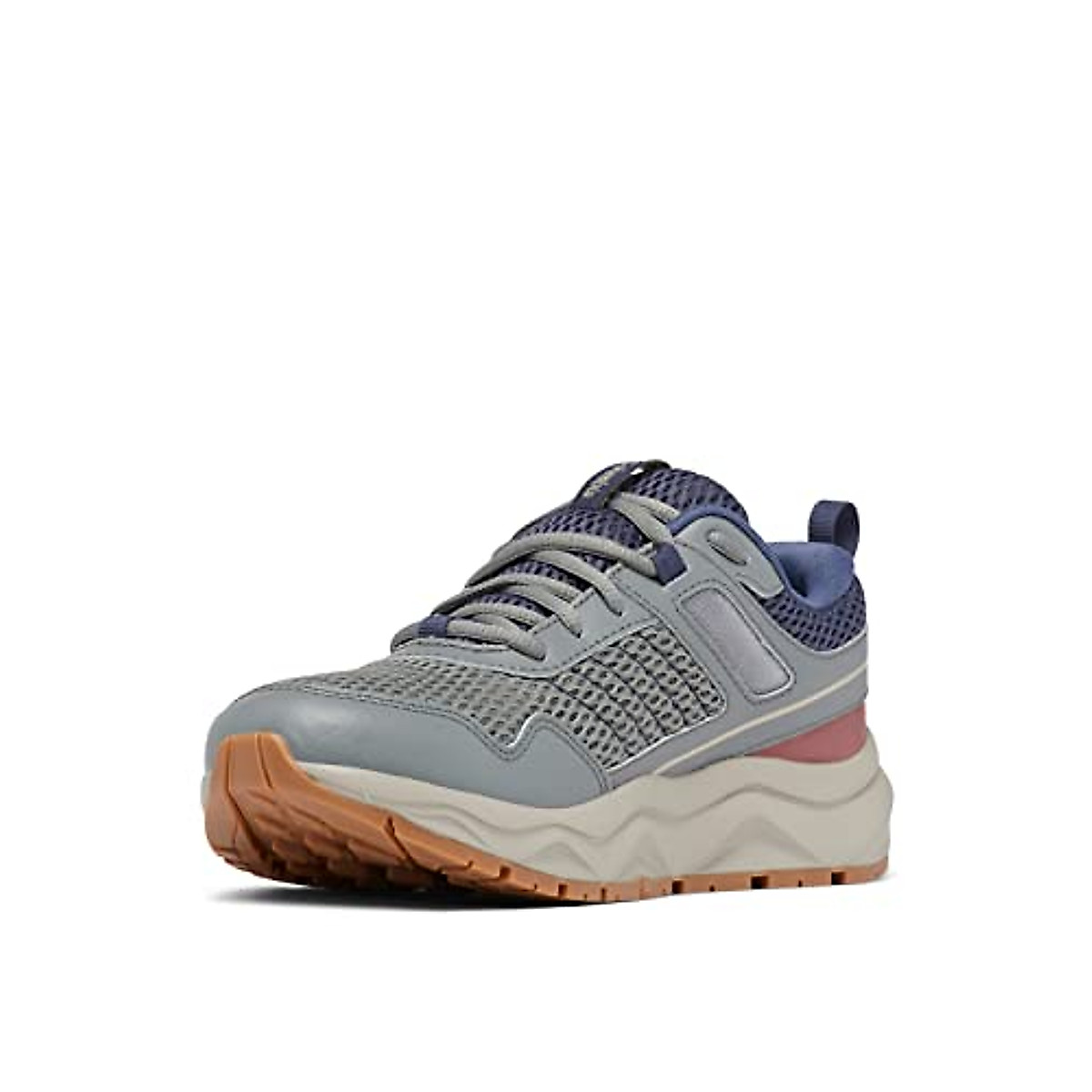 Columbia Womens Plateau Waterproof Hiking Shoe, Green, 9.5 Wide US