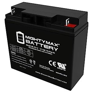 Mighty Max Battery ML18-12 - 12V 18AH Battery for Jump n Carry JNC660 JNCAIR JNC 660 JNC4000