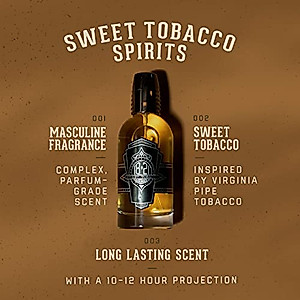 18.21 Man Made Menâ€™s Cologne, Tobacco Vanilla Fragrance - Long-Lasting Eau de Parfum for Men, Sweet Scent with Woodsy Undertones - Eau de Toilette with Masculine Aromatics, 3.4 Fl Oz
