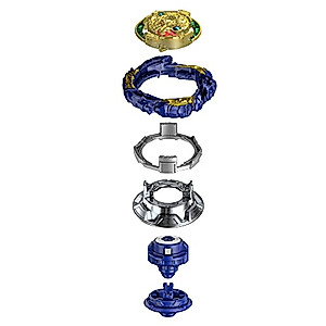 BEYBLADE Burst QuadDrive Vanish Fafnir F7 Spinning Top Starter Pack - Stamina/Balance Type Battling Game with Launcher, Toy for Kids