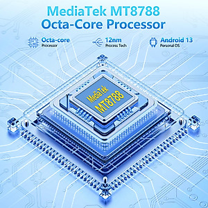 OUKITEL Rugged Tablet Android 13, RT6 20000mAh Large Battery 14+256GB/1TB 10.1” FHD Display 16+16MP Camera IP68/IP69K Waterproof Tablet with Detachable Stand 33W Fast Charge/4G Dual SIM/WiFi/OTG/GPS