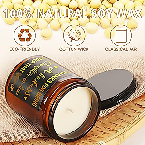 Lavender Scented Candle - Daughter in Law Gift, Birthday Gift for Daughter in Law, Wedding, Anniversary, Engagement, Christmas, Mothers Day, Thanksgiving, Graduation Gifts for Daughter in Law