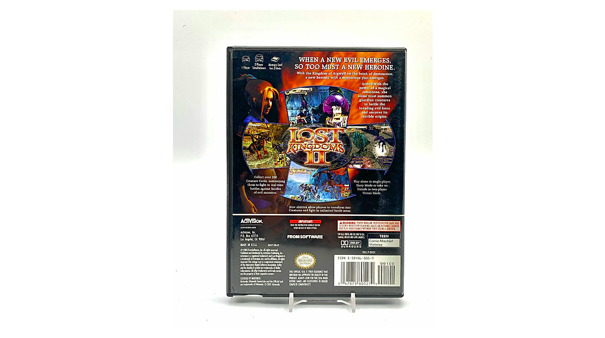 Lost Kingdoms II GameCube Action RPG with Card Battles