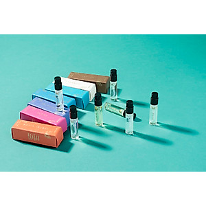 DefineMe Mini Perfume Gift Set, Pack of 7 Scents, Natural Perfume Mists for Women, Petite Discovery Kit Sampler