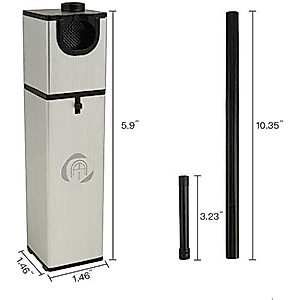 NIA Portable Smoke Infuser Hand-held Cold Smoking Gun Small Kitchen Smoker for Food including Any Meat, Cheese & Cocktails