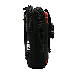 LefRight Tactical Molle Pouch EDC Utility Gadget Outdoor Men Waist Bag with Phone Belt Clip Holder Holster for iPhone X Samsung S8 Pixel Moto Z Force Play