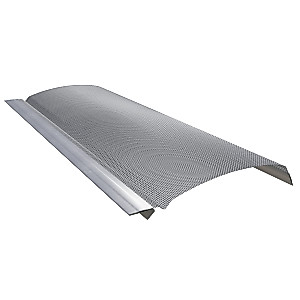 E-Z-GUTTER GUARD SSLD6-10 Destroyer Gutter Guard, Stainless Steel, Silver