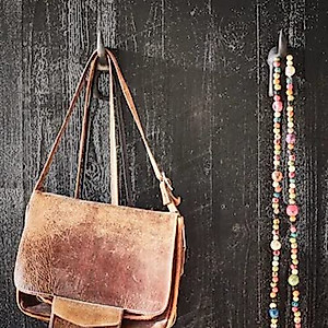 2 Pack Manufacturer Bastis IKEA Dog Tail Hooks Hat Coat Key Wall Mounted Hanger (Color Black)