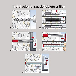 fischer Injection Mortar FIS EM Plus 390ml (13.2 Oz) Chemical Anchoring on Cracked and Uncracked Concrete Strongest Universal Mortar in The Market - Single Piece Pack