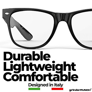 grinderPUNCH High Magnification Power Readers Reading Glasses 1.00-6.01