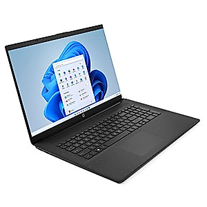 HP 17t-cn000 17.3" 60Hz HD+ Home & Business Laptop (Intel i7-1165G7 4-Core, 64GB RAM, 1TB PCIe SSD + 1TB HDD, Intel Iris Xe, WiFi 6, Bluetooth 5.0, Webcam, HDMI, Win 11 Home) with Hub