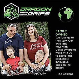 Dragon Grips Xbox One Controller Grips | Rubber Grip Wrap Skins | Xbox One Controller Accessories with Hexagon Decal Sticker Set of 57 Pieces 1/2" for Phone, Mouse, Keyboard Gaming Grip Stickers