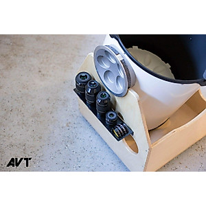 AVT Dobsonian Telescope Eyepiece Tray for 1.25" Eyepieces & Filters + One 2"