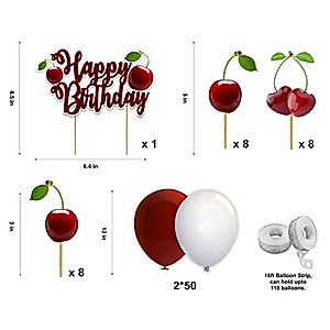 Seyal®- Cherry Theme Birthday Party Supplies