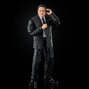 Hasbro Marvel Legends Series , Action Toy 2-Pack Happy Hogan and Iron Man Mark 21, Infinity Saga Characters, Premium Design, 2 Figures and 5 Accessories, Multicoloured (F0191)