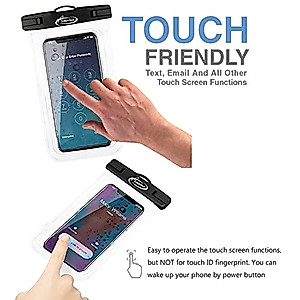 AiRunTech Large Universal Waterproof Case, Waterproof Phone Pouch Compatible with iPhone 14 Pro Max/13/12/11/XR/X/SE//8/7, Galaxy S22/S21, Note 20 Pixel/OnePlus Underwater Phone Protector Vacation