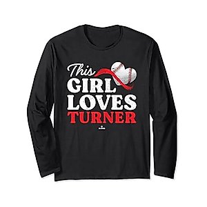 This Girl Loves Trea Turner Philadelphia MLBPA Long Sleeve T-Shirt