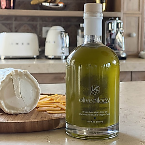 Limited Edition Greek Olive Oil Early Harvest 2022/23 Low Acidity (0.3%) Unleash the Mediterranean Flavour with our Olive Oil, Cold Pressed Organic - FDA, Non-GMO, Pure EVOO, Polyphenol Rich - 500ml