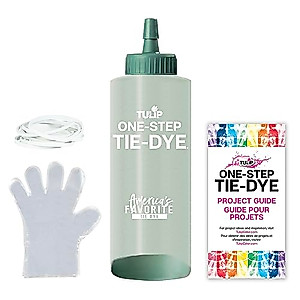 Tulip One-Step Tie-Dye Kit, Vibrant Colors for Fabric 4 fl oz, Sage