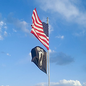 Pow Mia Flag 3x5 ft Outdoor Heavy Duty and Double sided You are Not Forgotten Prisoner of War Flags Military Pow Flag with 2 Grommets