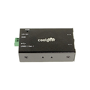 4 Port USB 3.1 Micro Hub with Surge Protection and Mounting Kit