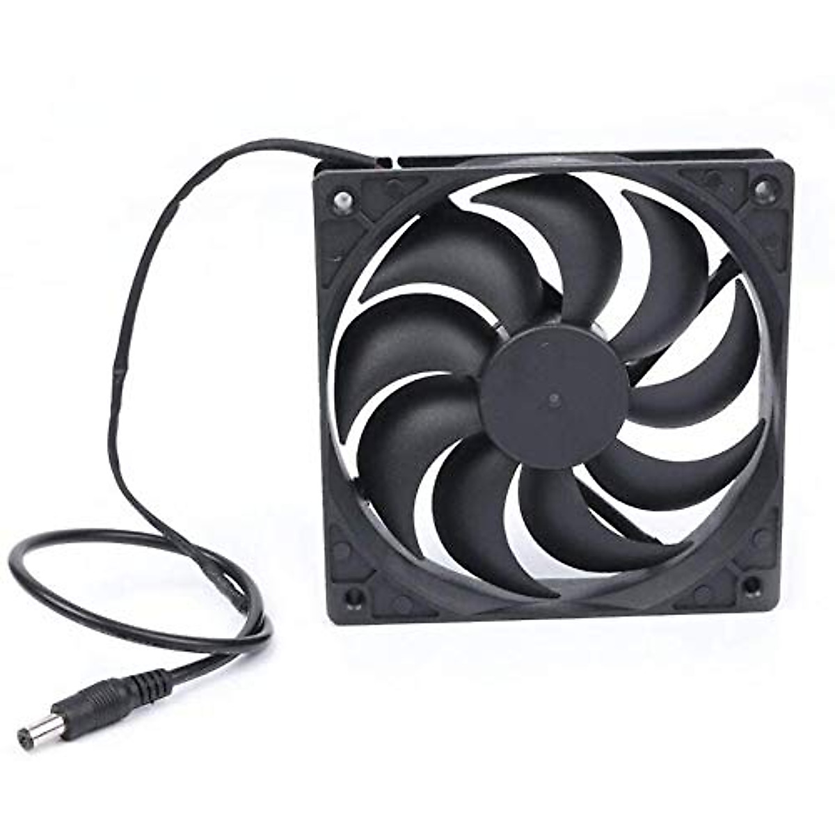 ShareTime Solar Panel Powered Fan Kit IP65 Waterproof 10W 12V Solar Exhaust Fan for Greenhouse, Chicken House, Doghouse, Pet Houses, Shed