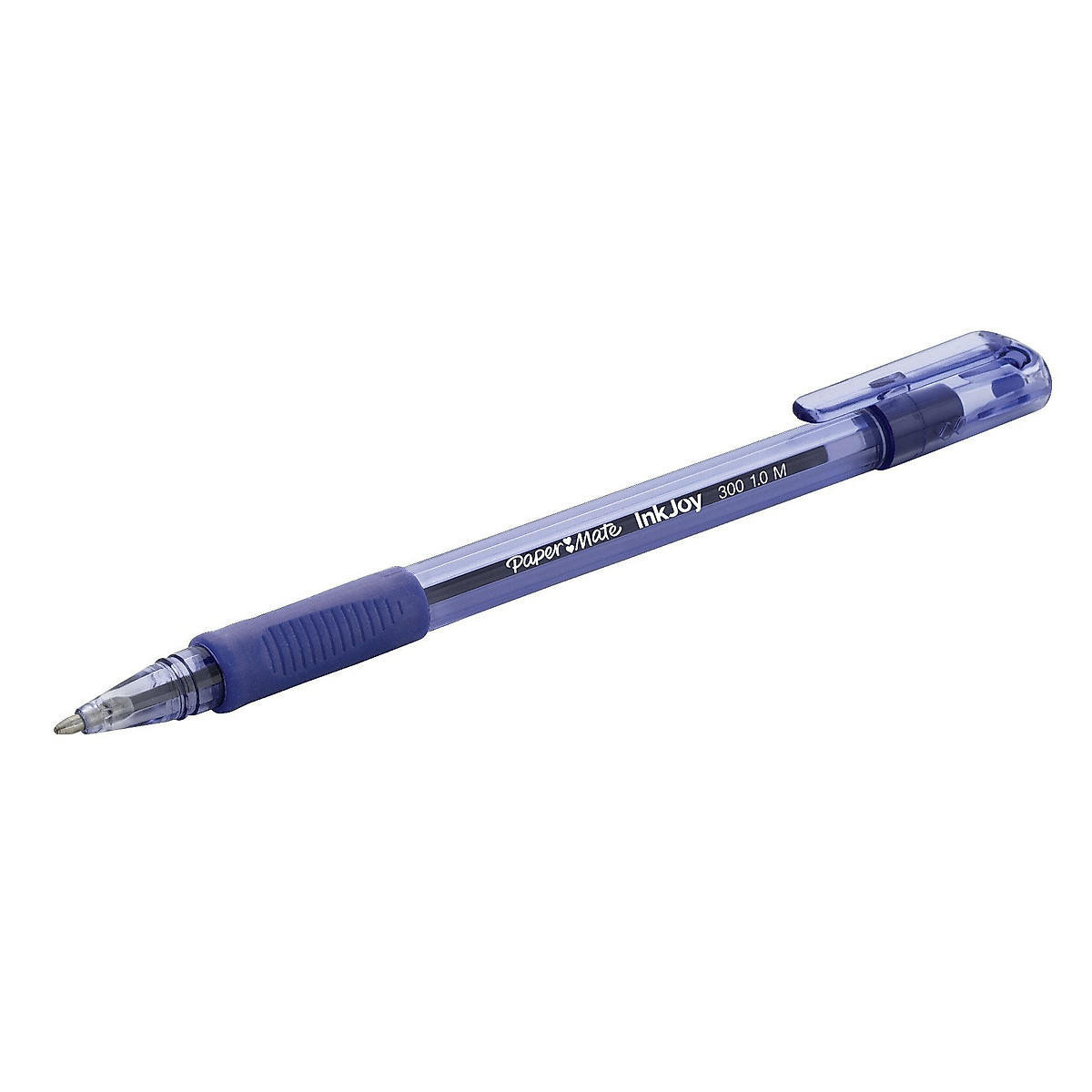 Paper Mate InkJoy 300ST Ballpoint Pens, Medium Point, Blue, Box of 12 (1951341)