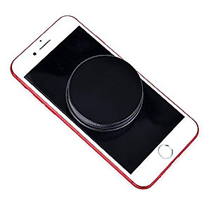 LIYAR 1oz. Metal Tin 30g Sample Lip Balm Tins Aluminum Tin Containers with Lids Screw Top Tins Cans Empty Storage Jars,Pack of 48(Black)