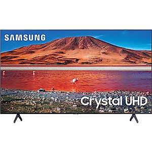 SAMSUNG UN43TU7000FXZA 43 inch 4K Ultra HD Smart LED TV Bundle with CPS Enhanced Protection Pack