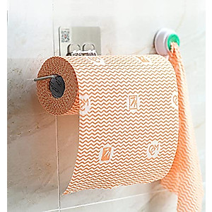 KitchLife Reusable Bamboo Paper Towels with Oil-Water Separation Technology, 1 Roll = 10 Months Supply - Washable and Recycled Paper Rollss, Eco Friendly Gift, Jungle Green