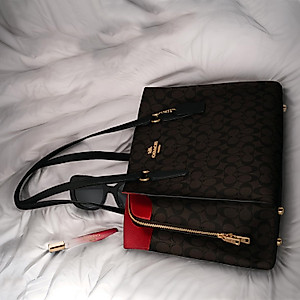 COACH Tatum Carryall 40, Brown Black