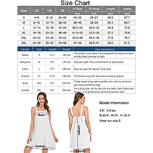 Women’s Terry Cloth Bath Towel Wrap with Adjustable Closure Elastic Robe & Facial Strap (M,Grey Blue)