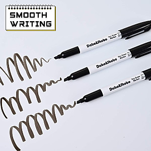 Dabo&Shobo Dry Erase Markers, （80 Count, Black,Chisel Tip）-White Board Markers Dry Erase，Whiteboard Pens ，Very Suitable for Writing on The School、 Office 、Home Dry Erase whiteboard Mirror Glass