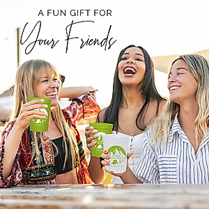 Camp Bachelorette Decorations, Bridal Party Gifts, 12 Pcs Bachelorette Cups, 1 Getting Hitched and 11 Getting Lit Bachelorette Party Cups, Camping Bachelorette Party Decorations