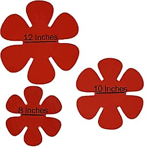 Evelots Pot and Pan Scratch Protectors for Stacking -12 Pack- Ceramic, Glass Cookware Divider, Nonstick Pad -Soft Anti-Slip Felt Separator - No Scratching or Marring When Stacking - 3 Convenient Sizes