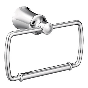 Moen YB2186CH Dartmoor Decorative Hand Towel Holder, 1 Count (Pack of 1), Chrome