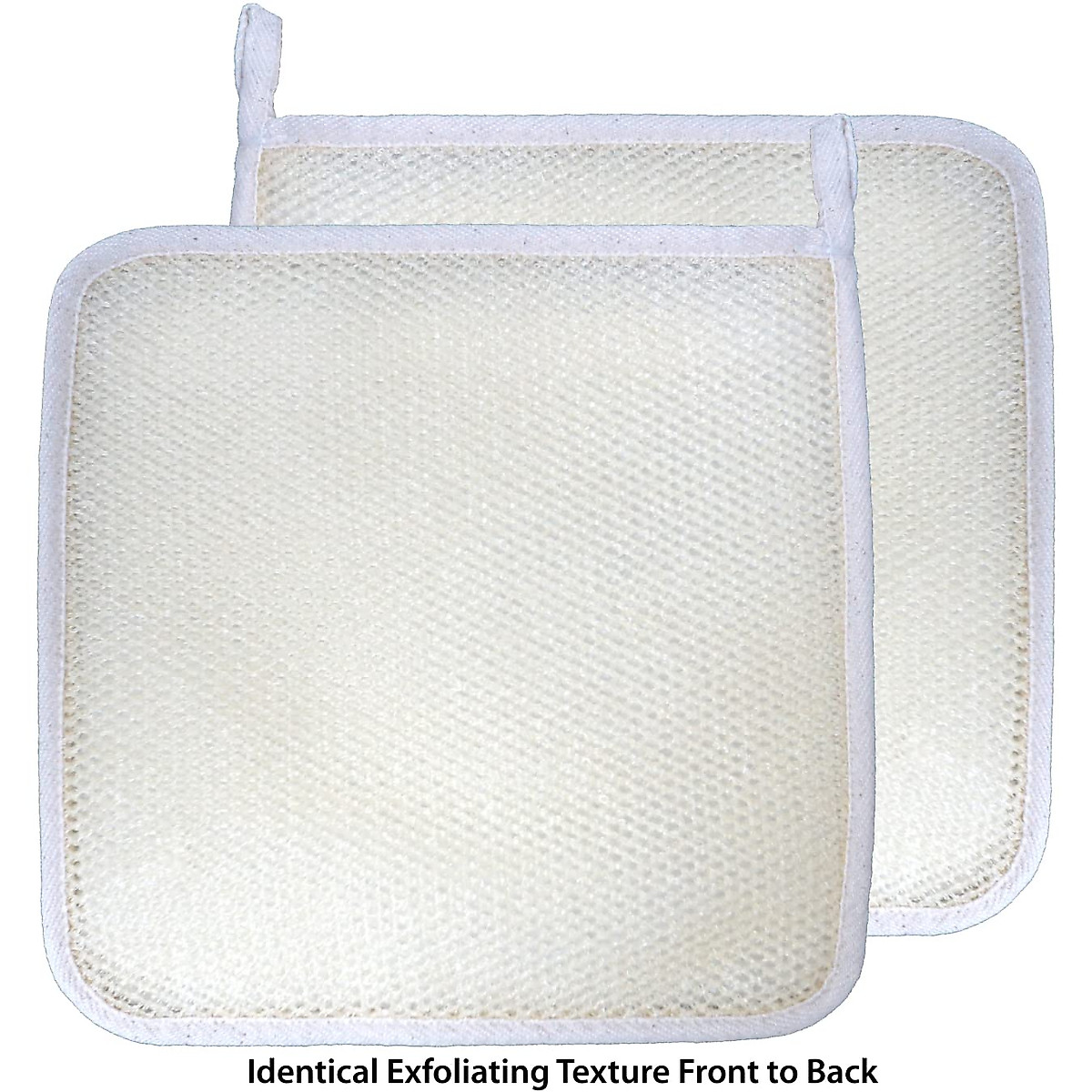 Aquasentials Gentle Weave Bath Cloth (2 Cloths)