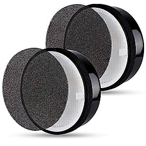 Flintar H13 True HEPA Replacement Filter, Compatible with LV-H132 Air Purifier, Part # LV-H132-RF, 2-Pack