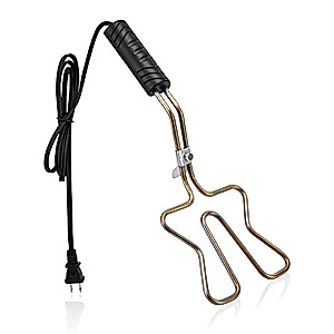 Electric Charcoal Fire Starter Lighter – BBQ Grill Fire Starters for Fireplace Campfires Coal Quick Ignite Briquettes |No Sparks or Flames | 304 Stainless Steel Coils Elements 5ft Long Cable Cord 700W