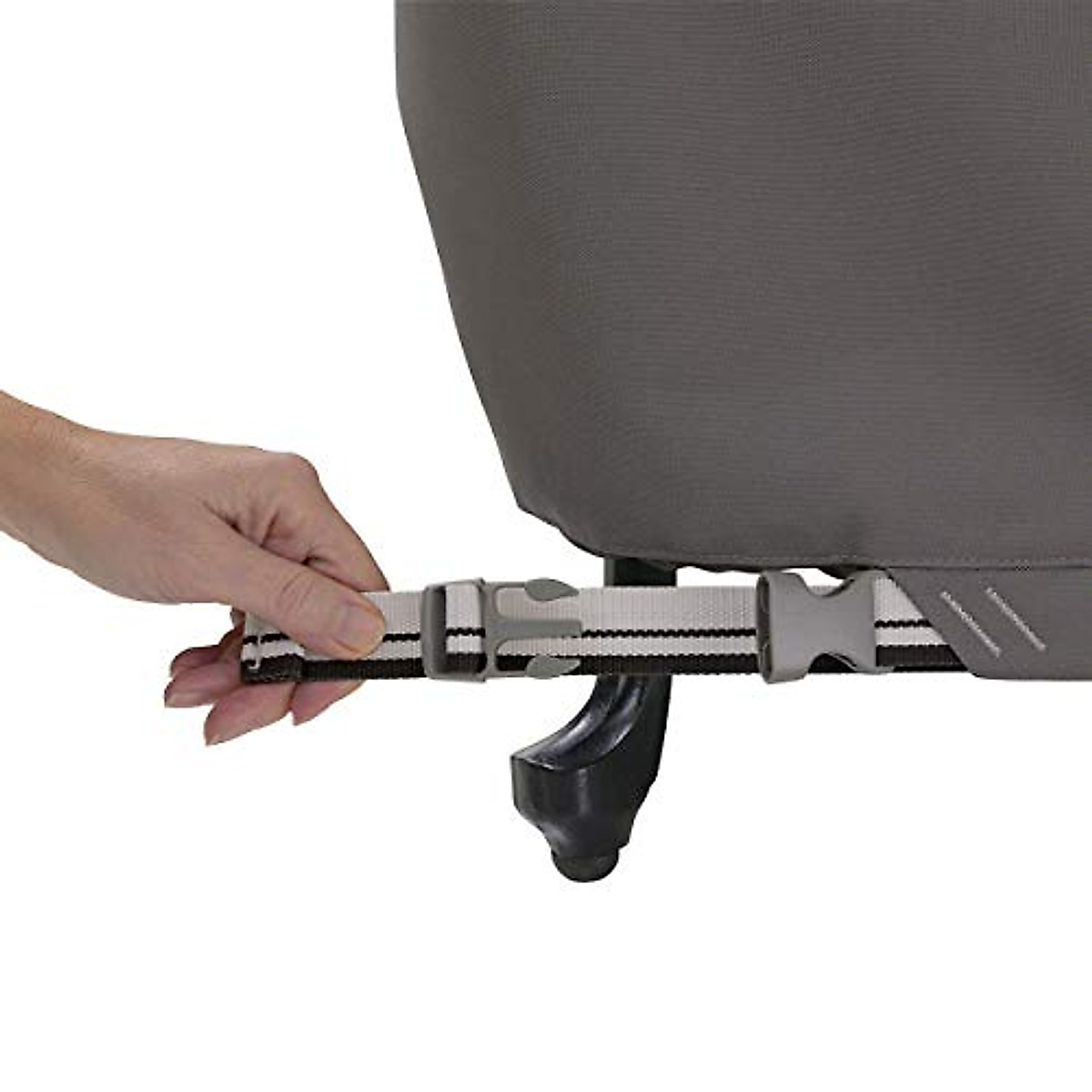 Classic Accessories Ravenna Water-Resistant 98 in. BBQ Grill Cover for Island with Left/Right Grill Head