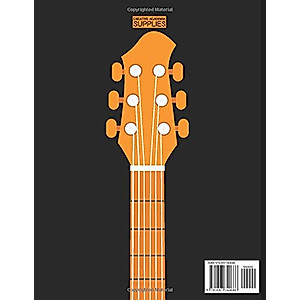 Guitar Tab Notebook: 150 pages Blank Guitar Music Journal for students