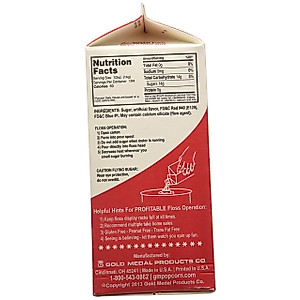 Gold Medal Strawberry Candy Floss Sugar, 52 oz - 1/2 Gallon