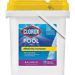CLOROX Pool&Spa Alkalinity Increaser, Keeps pH Balanced, 16LB
