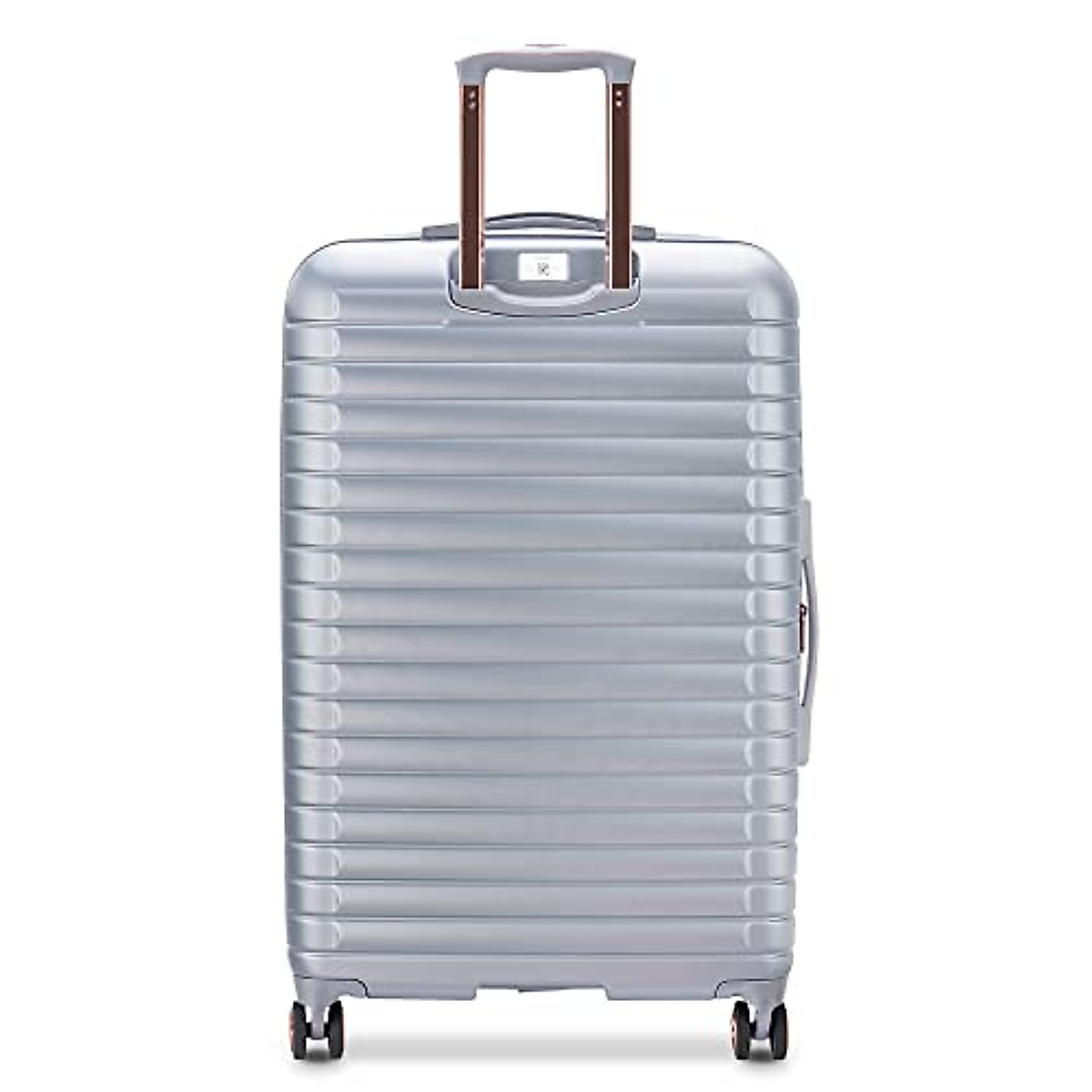 DELSEY PARIS Cruise 3.0 Hardside Expandable Luggage with Spinner Wheels, Platinum, Checked-Large 28 Inch