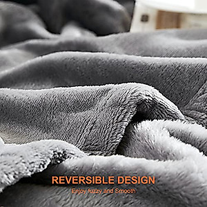 EHEYCIGA Blanket for Men & Women Grey Standard Size 35 Inches