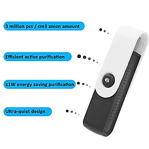 USB Ionic Air Purifier Portable Air Cleaner Mini Ionizer for Home Office Car