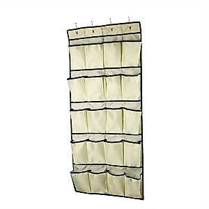 Rubbermaid Configurations Custom Closet Jumbo 20-Pocket Shoe Organizer, 3F20