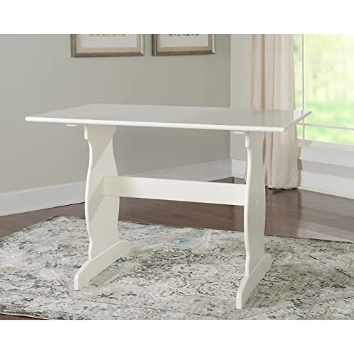 Linon Lucy Capri Blue Nook 66.25 x 34.5 x 50.25