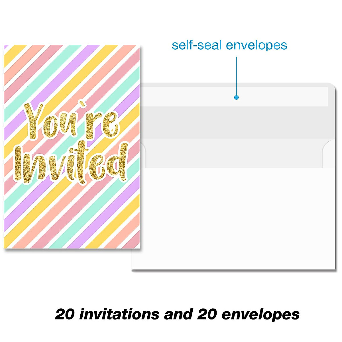 Water Slide Birthday Party Invitations with Envelopes Set of 20 Pink Flamingo Water Splash Bash Pool Birthday Party Invites Fill in Blank