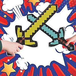 Mkork&fzsx Inflatable sword toy Weapons Sword kid Party Favors ( pack of 16 )